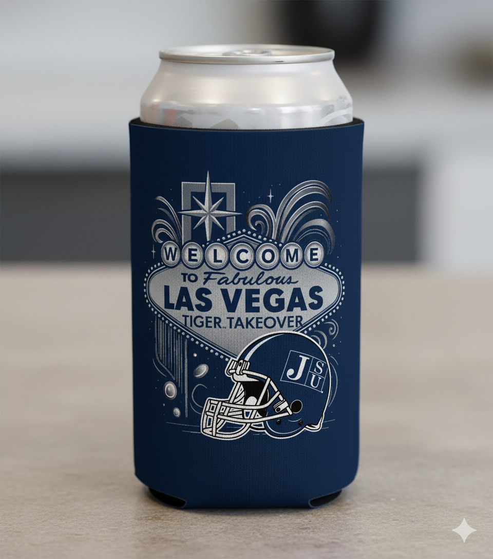 Jackson State Tiger Takeover Can Cooler | JSU Tailgate Accessories ...